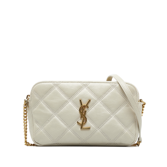 Saint Laurent | Bags | Preloved Saint Laurent Mini Becky Double Zip ...